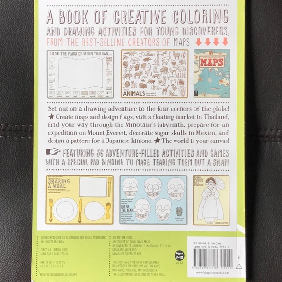 Big Picture Press | Toys | New Maps Activity Book Big Picture Kids ...